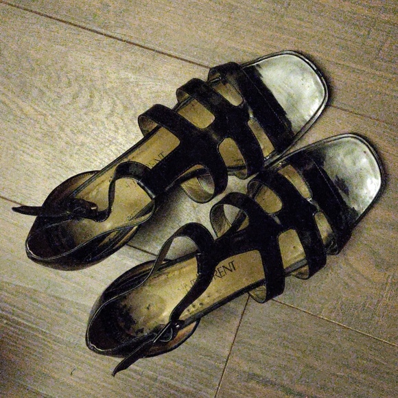 Yves Saint Laurent | Shoes | Yves Saint Laurent Tribute Sandals | Poshmark